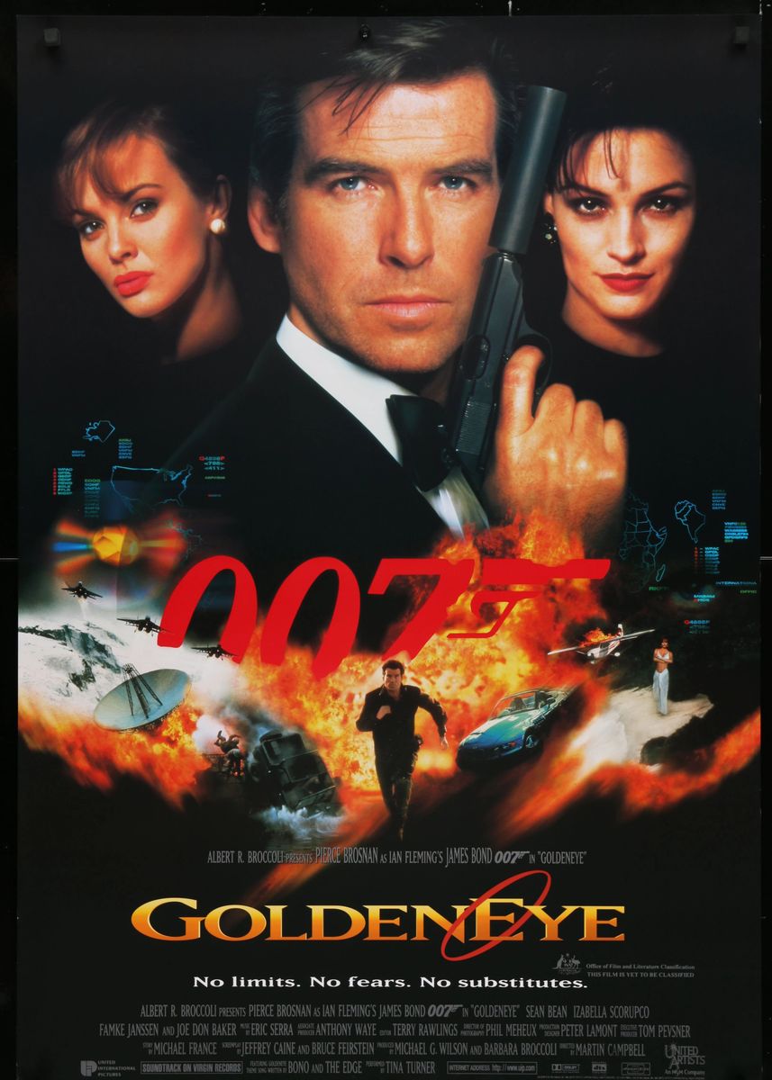 'Goldeneye' Poster, picture, metal print, paint by Mathieu Aubry | Displate