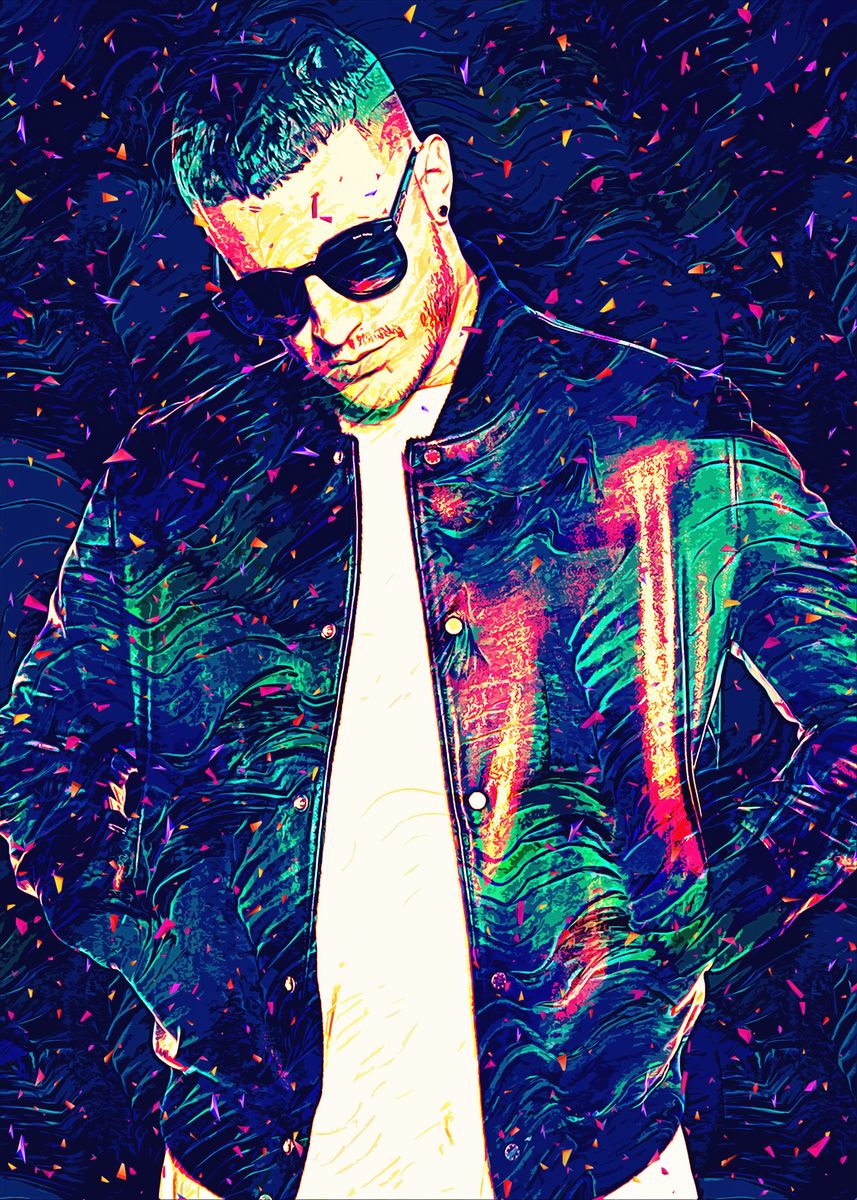 'DJ SNAKE' Poster, picture, metal print, paint by Most Popular Cult ...