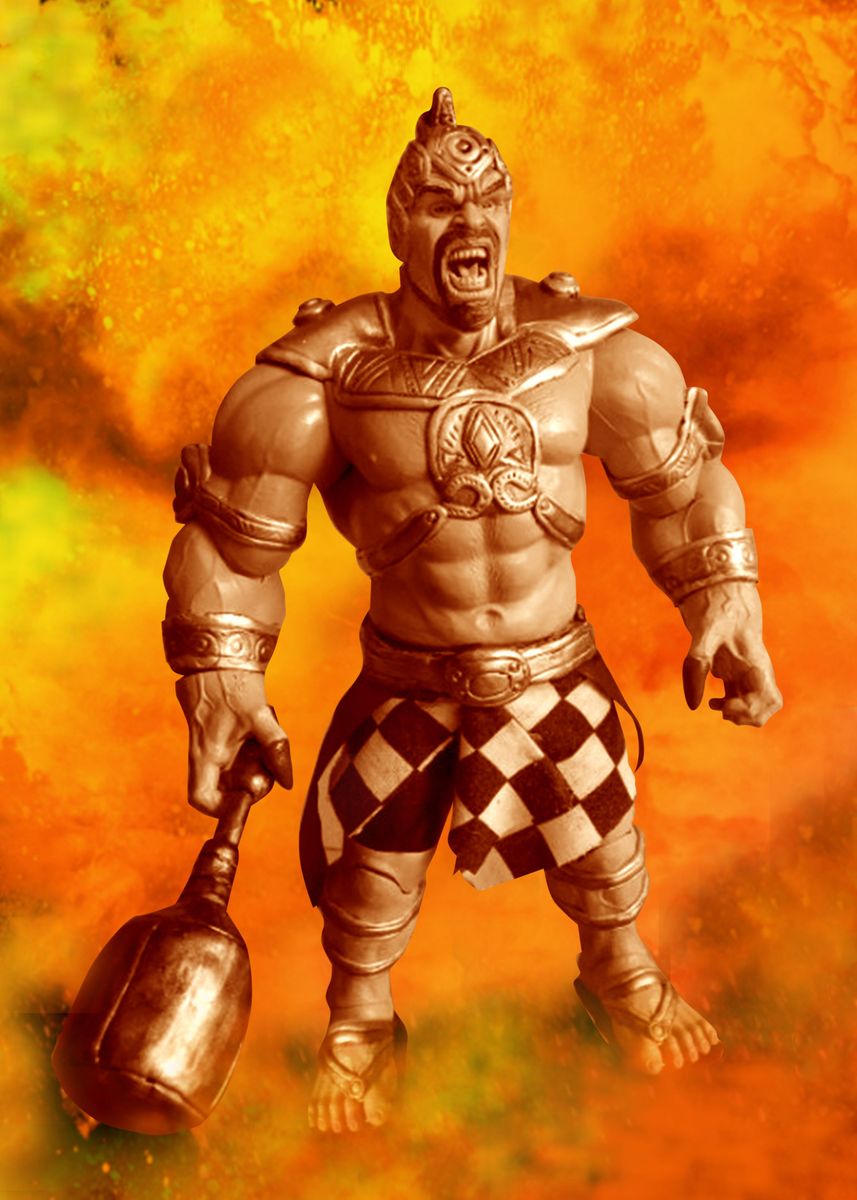 'BIMA' Poster, picture, metal print, paint by Dayeng Muktinagiri | Displate