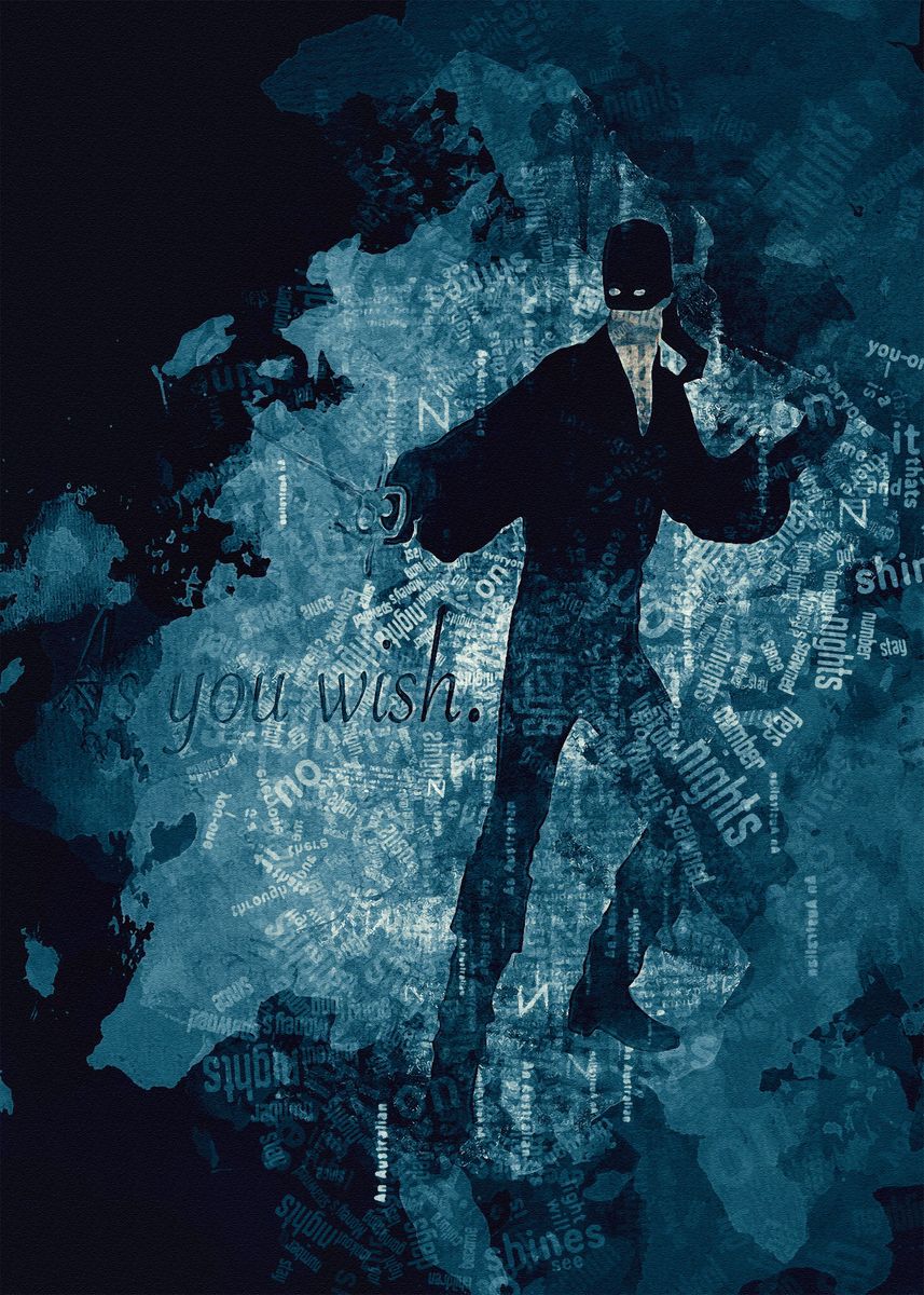 'Dread Pirate Roberts Pr' Poster, picture, metal print, paint by ...