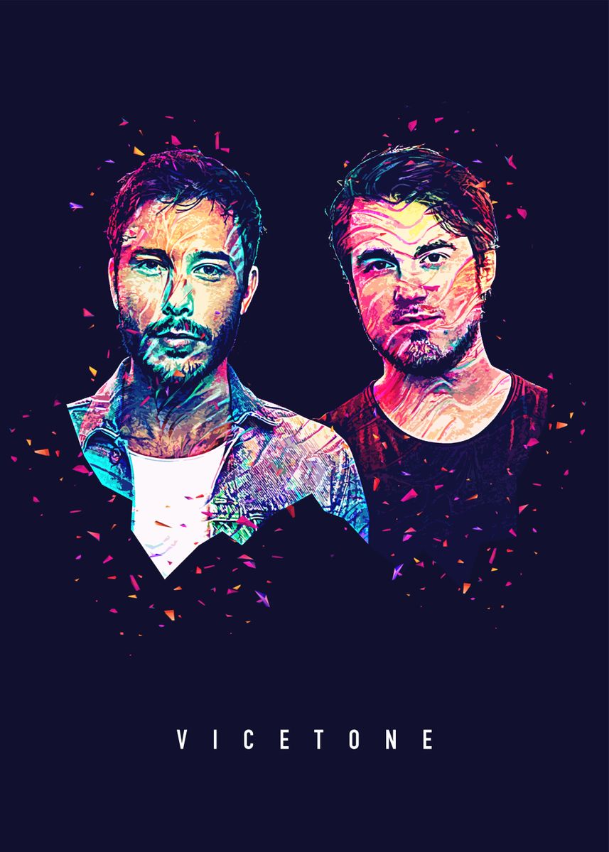 'VICETONE' Poster, picture, metal print, paint by Most Popular Cult ...