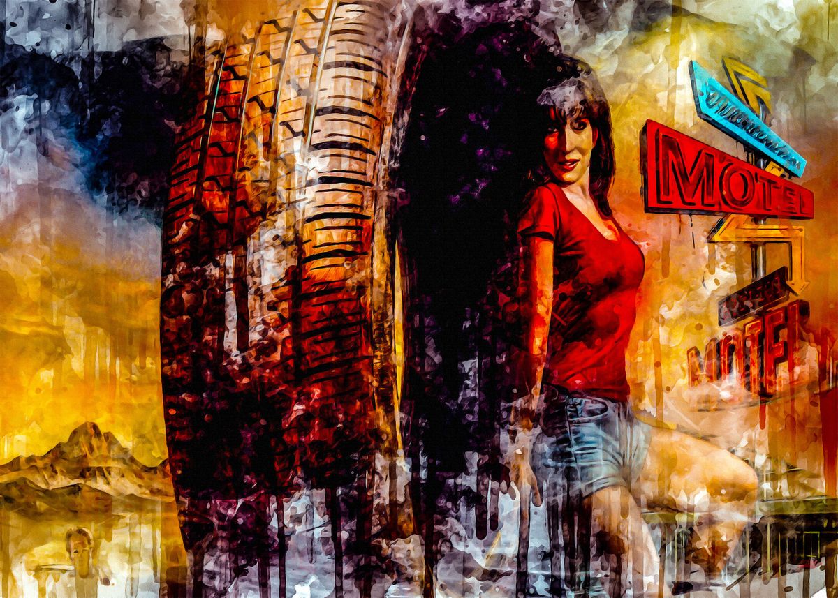 'Rubber' Poster by Zain Brookes | Displate