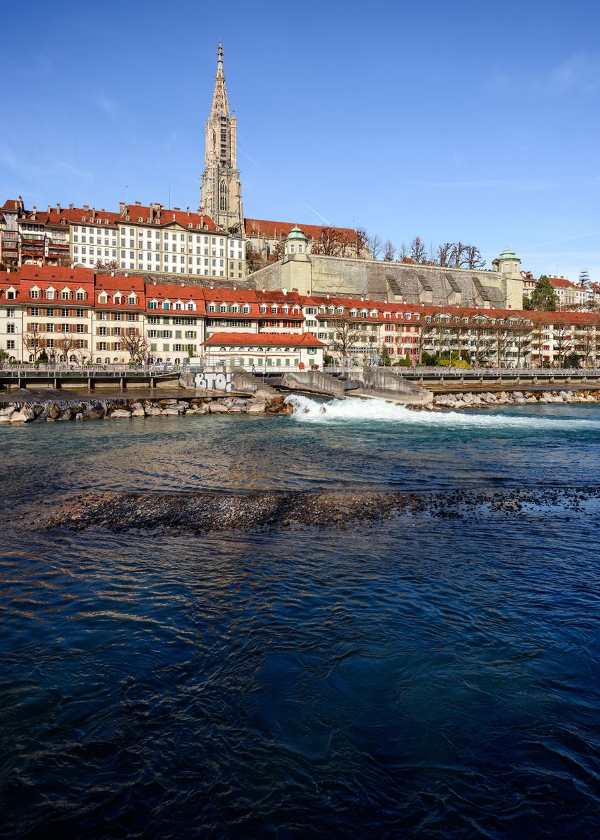 'Beautiful Bern' Poster, picture, metal print, paint by Svetlana Sewell ...