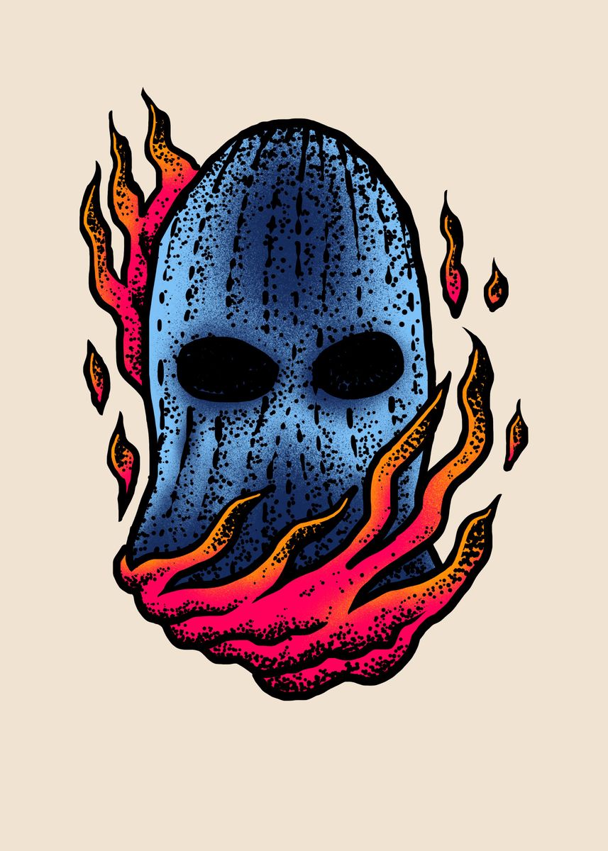 'The Hidden face design' Poster, picture, metal print, paint by design ...