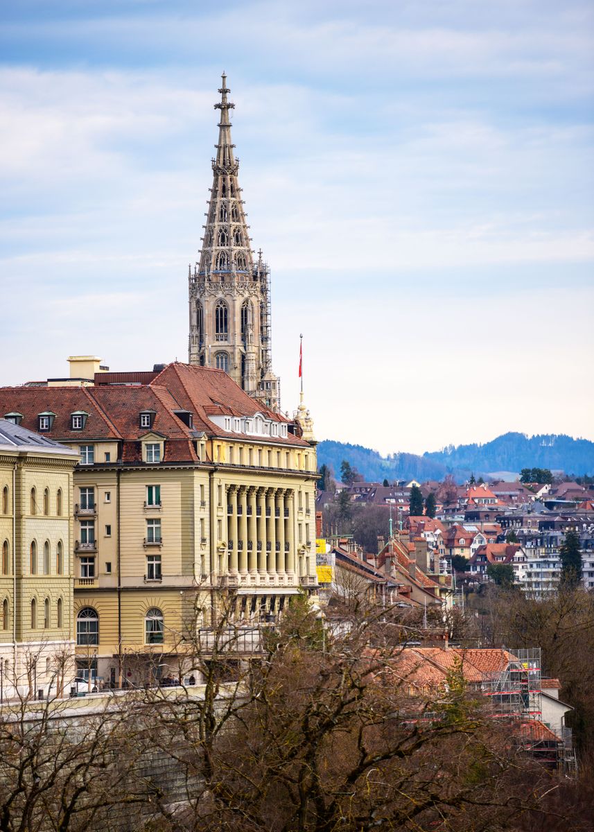 'Beautiful Bern' Poster by Svetlana Sewell | Displate