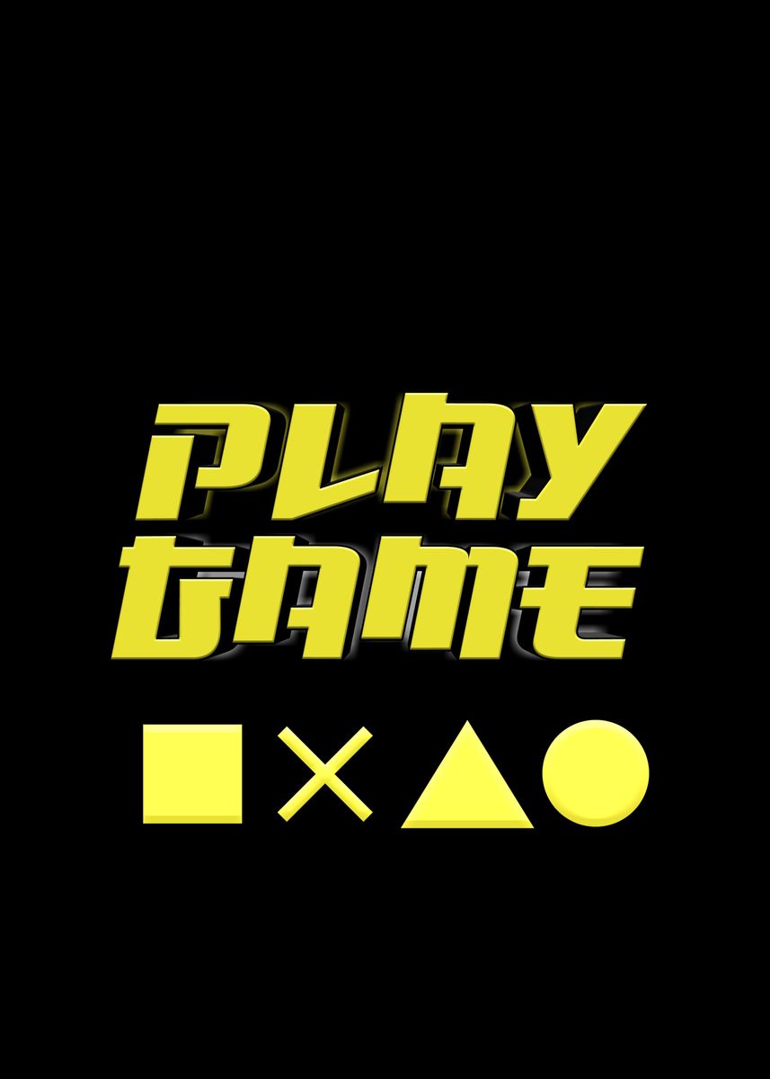 'Play Game' Poster by WPAP 46 | Displate