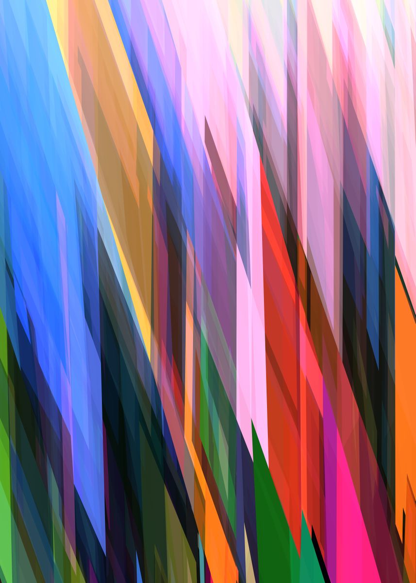 'Abstract Composition 729' Poster by aestevez | Displate