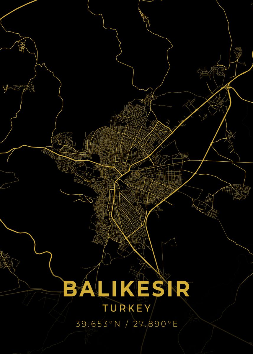 'Balikesir Turkey' Poster by Conceptual Photography | Displate