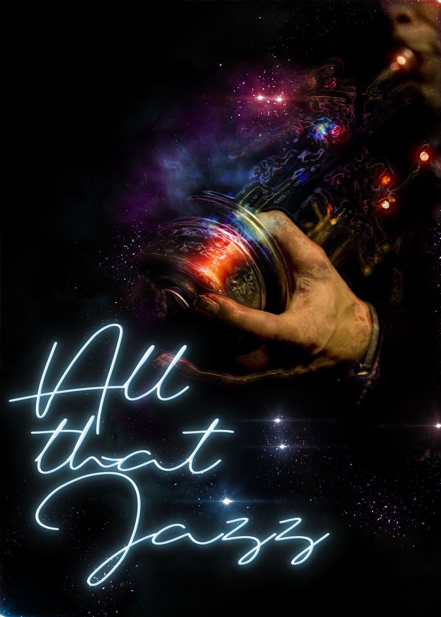 'All that Jazz' Poster, picture, metal print, paint by Petra ...