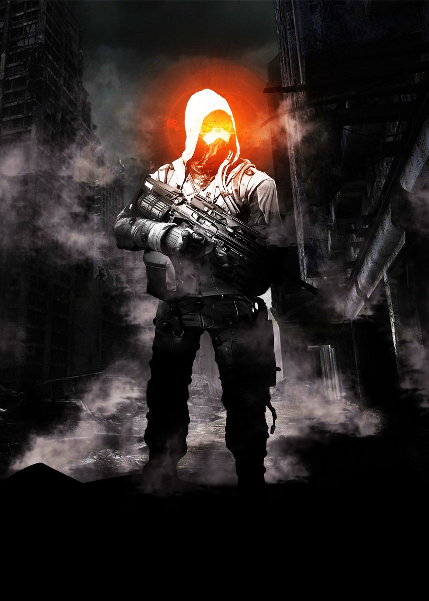 'killzone' Poster, picture, metal print, paint by Ray Diaz | Displate