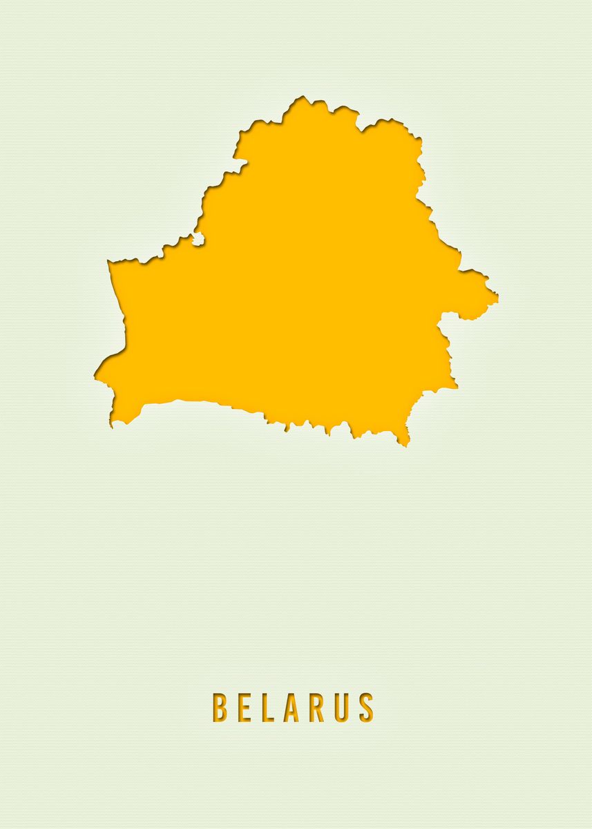 'BELARUS' Poster, picture, metal print, paint by Zero Nine | Displate