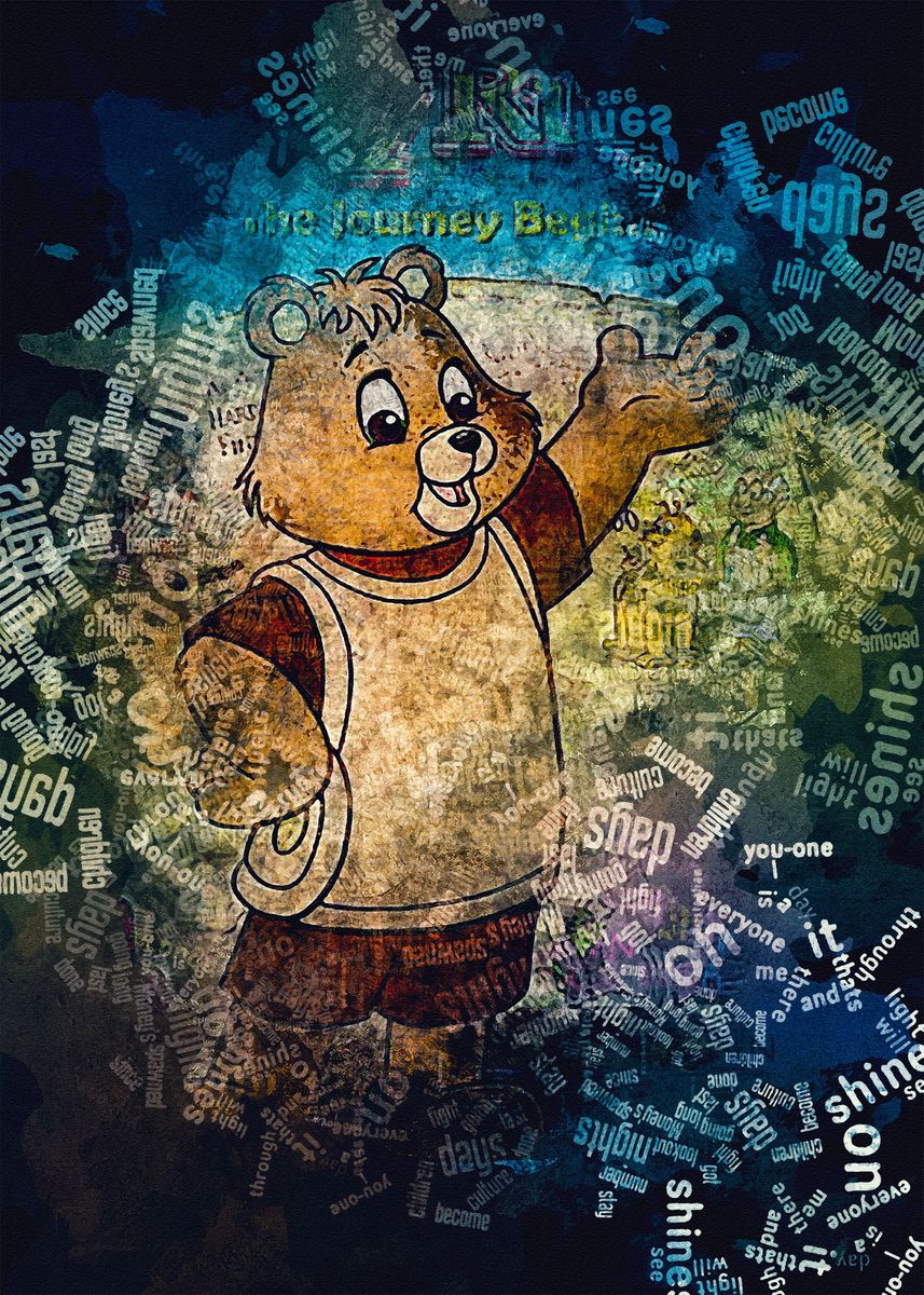 'The Adventures of Teddy Ru' Poster, picture, metal print, paint by ...