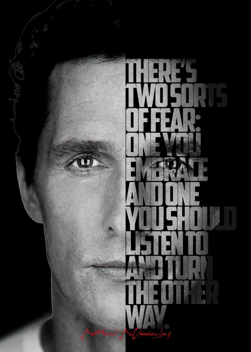'Matthew McConaughey ' Poster, picture, metal print, paint by ...