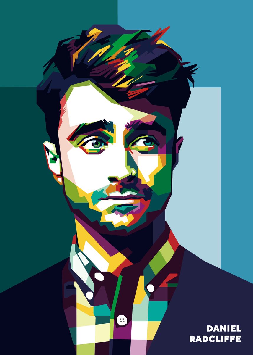 'Daniel Radcliffe' Poster, picture, metal print, paint by Kontemplasi ...
