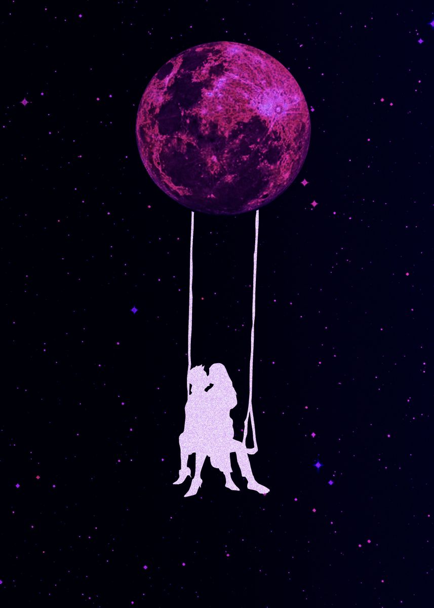 'Intimacy Poster' Poster, picture, metal print, paint by Imtitsal ...