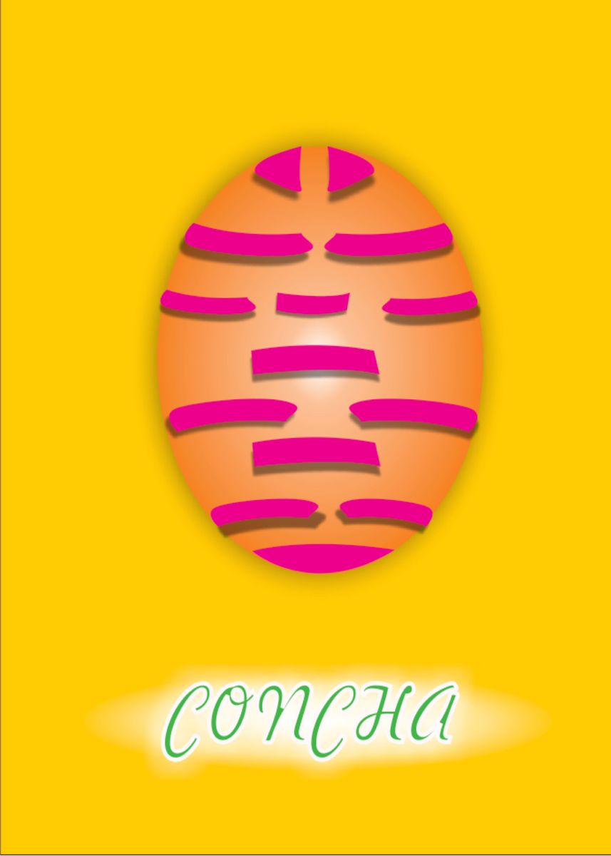 'Concha' Poster, picture, metal print, paint by Goma Ivana | Displate