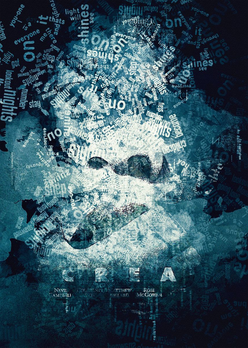 'Scream' Poster, picture, metal print, paint by Kaye Luca | Displate