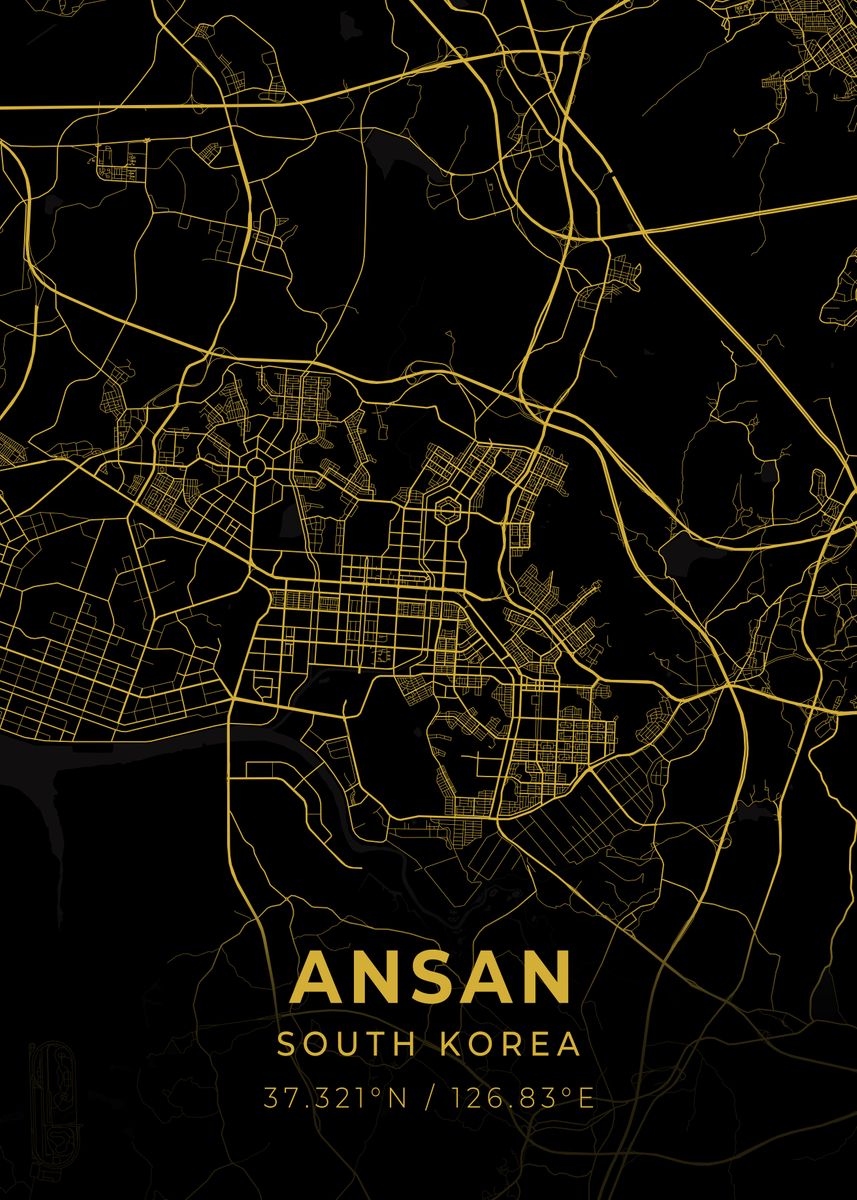 'Ansan South Korea' Poster by Conceptual Photography | Displate