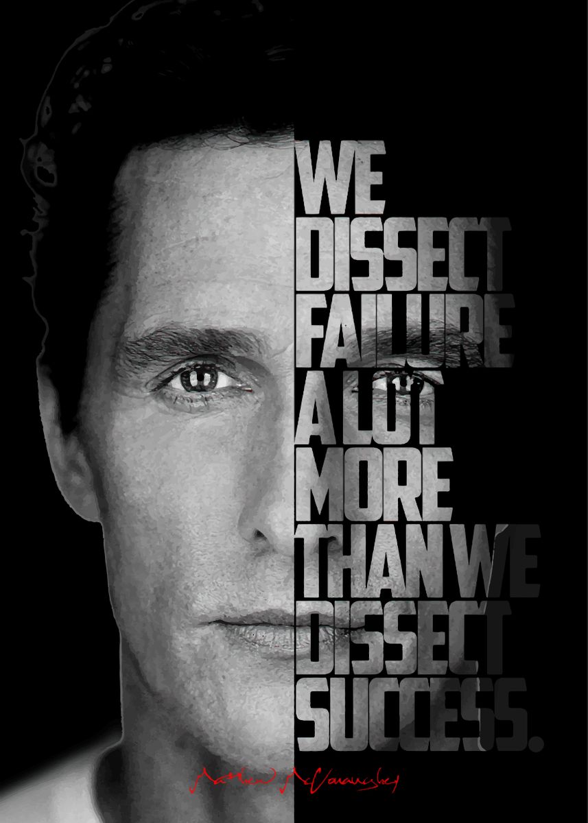 'Matthew McConaughey ' Poster, picture, metal print, paint by ...