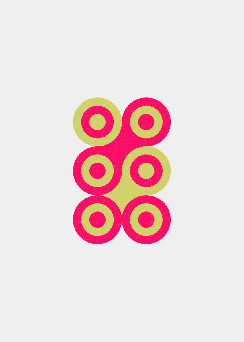 'Colour Dots' Poster, picture, metal print, paint by Iurii Vlasenko ...