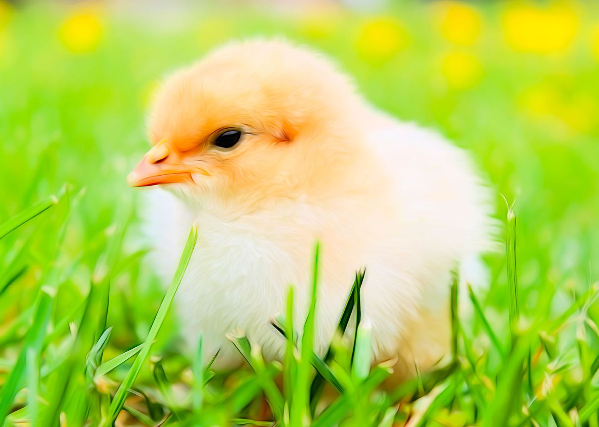 'Cute Chick' Poster by Armstrong | Displate