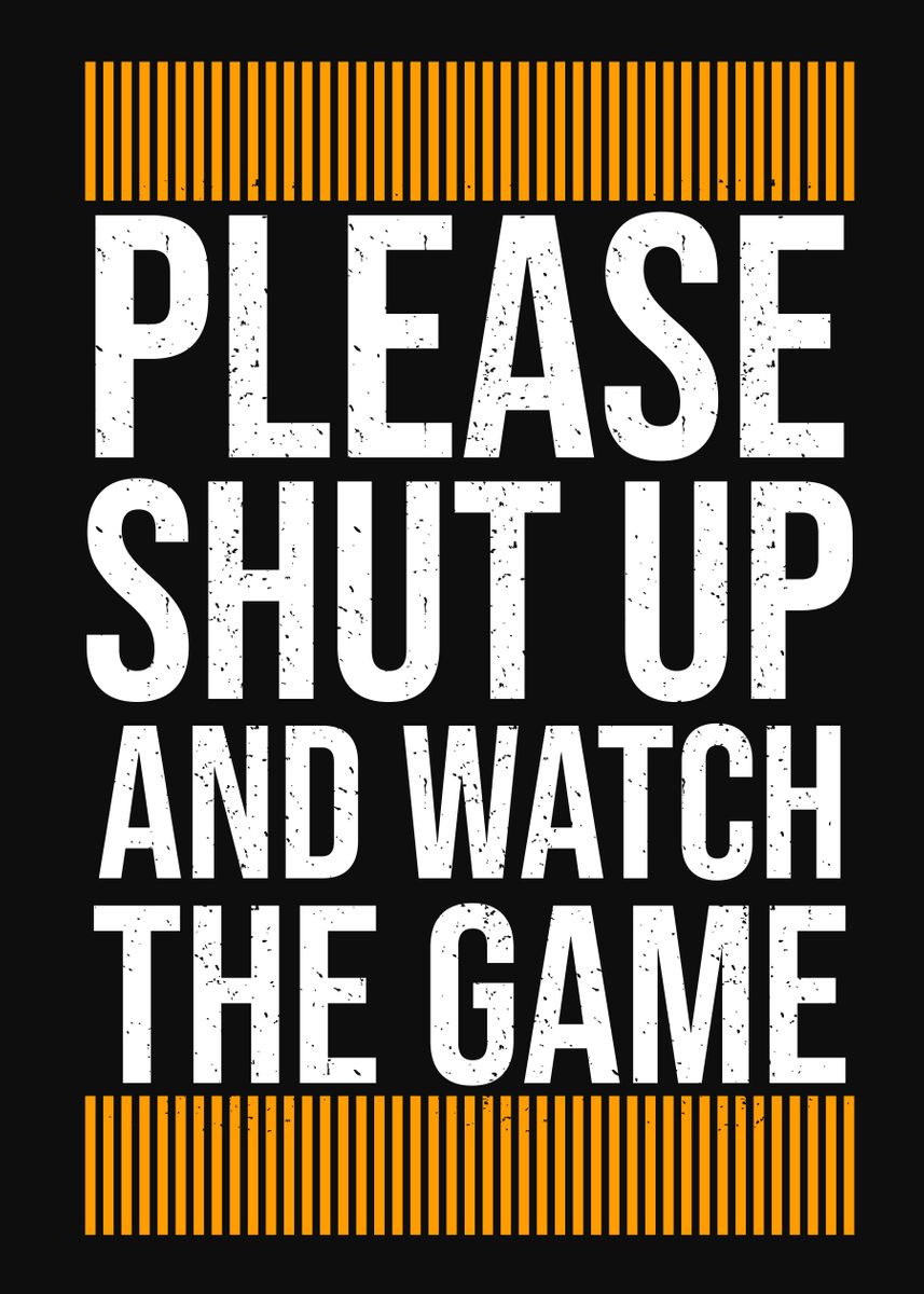 'Please shut up ' Poster, picture, metal print, paint by Queensy Collin ...