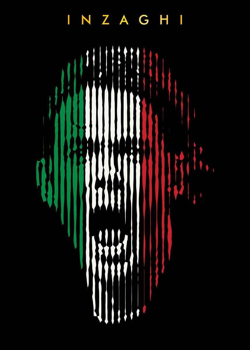 'Inzaghi' Poster, picture, metal print, paint by Yusuf Dedi Wijaya ...