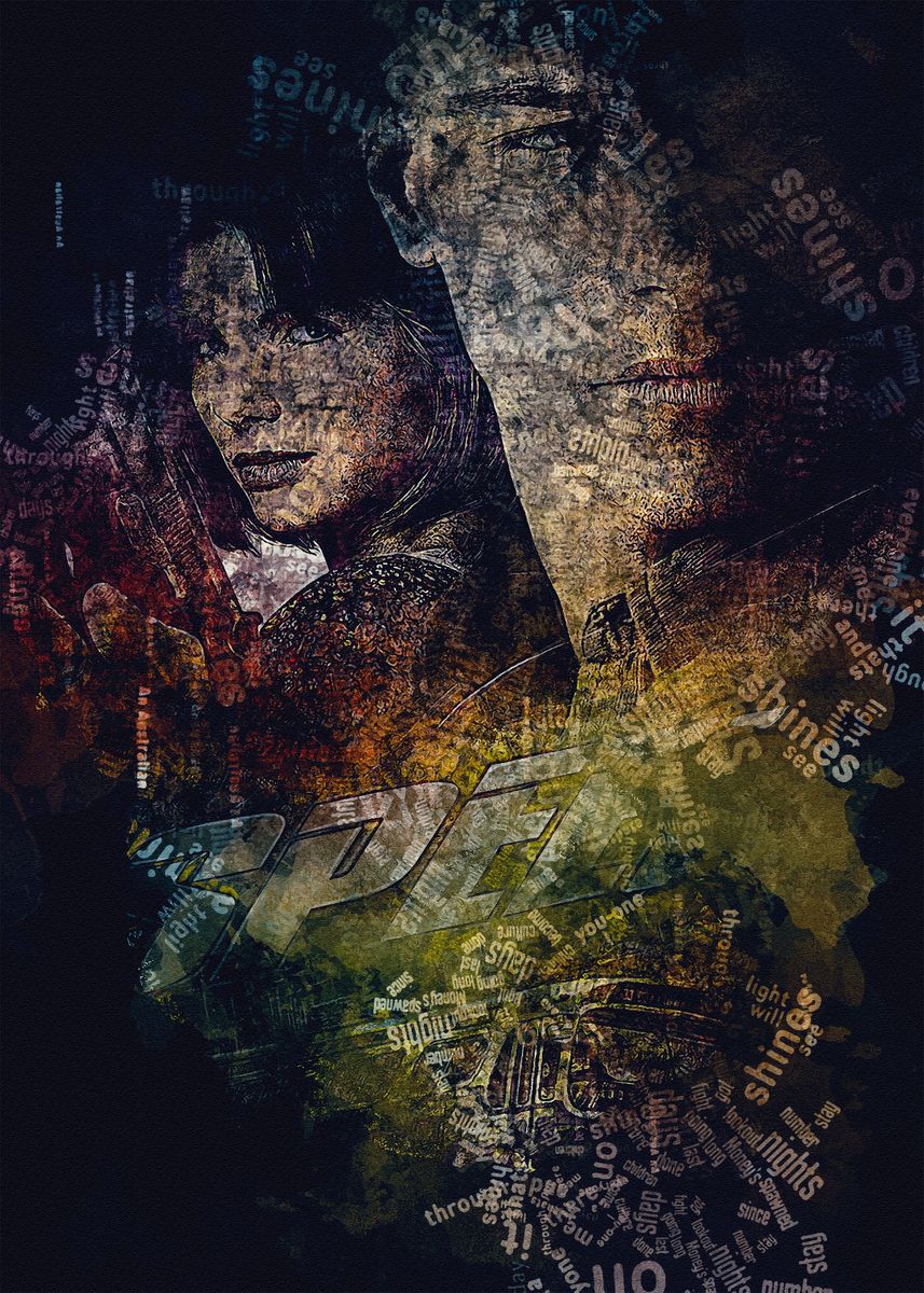 'Speed' Poster by Jeffery Anabelle | Displate