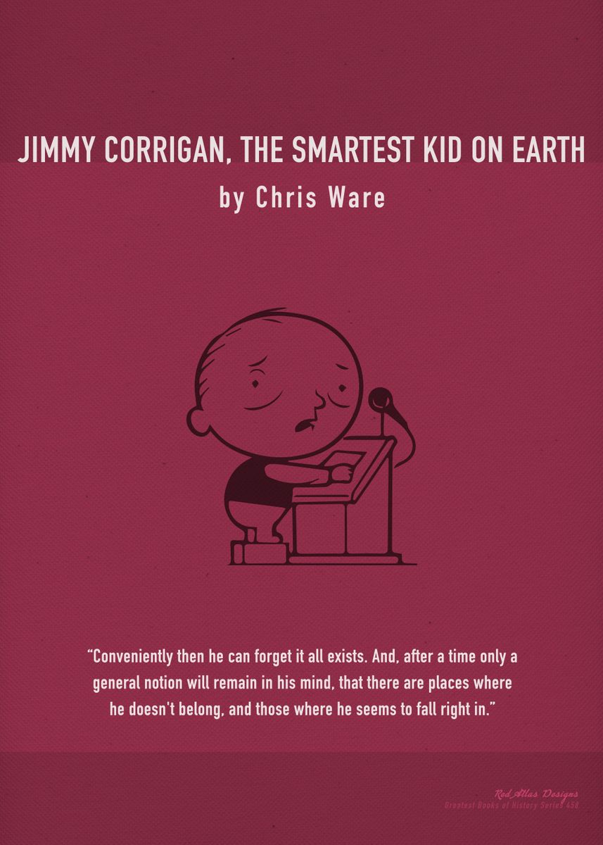 'Jimmy Corrigan Book Art ' Poster, picture, metal print, paint by ...