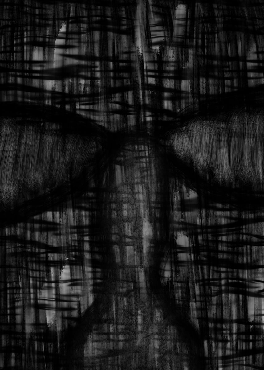 'HUMAN MATRIX' Poster, picture, metal print, paint by Anubhav | Displate