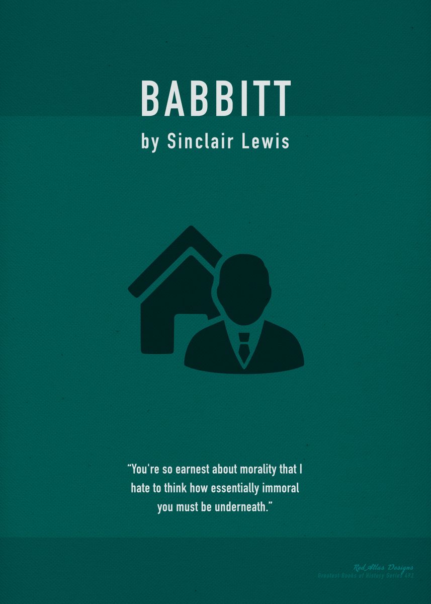 'Babbitt Book Art' Poster, picture, metal print, paint by Design ...