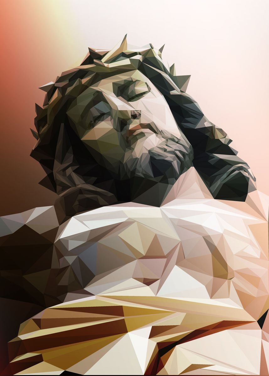 'Holy Cross' Poster by Joy Medura | Displate