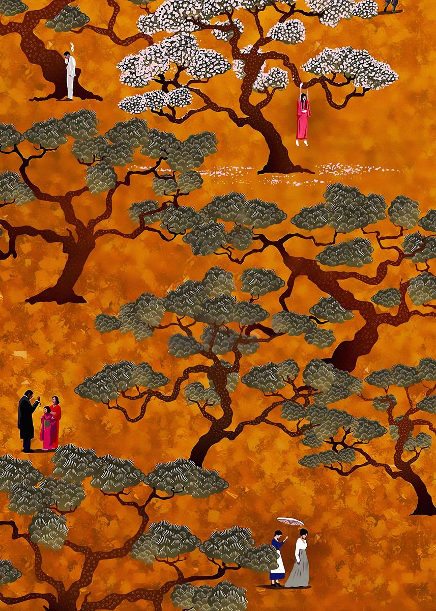 'The Handmaiden' Poster, picture, metal print, paint by SeeMyArt | Displate