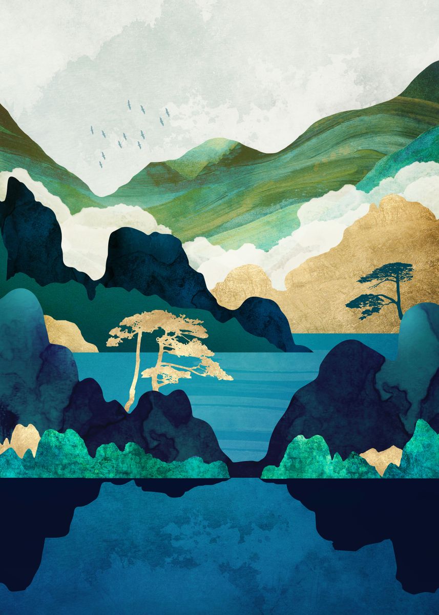 'Escape' Poster, picture, metal print, paint by SpaceFrog Designs ...