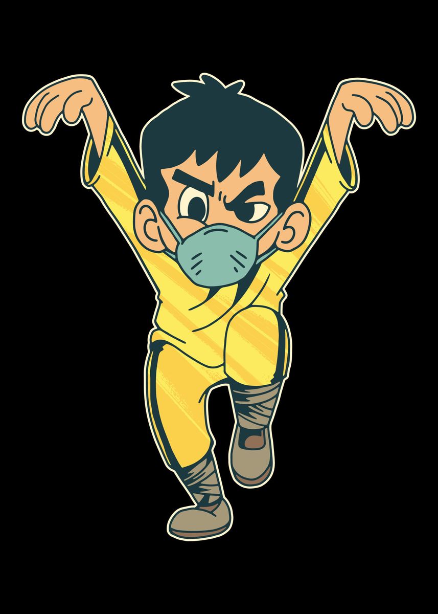 'Nice virus kids gift' Poster by Stefanie Herrmann | Displate