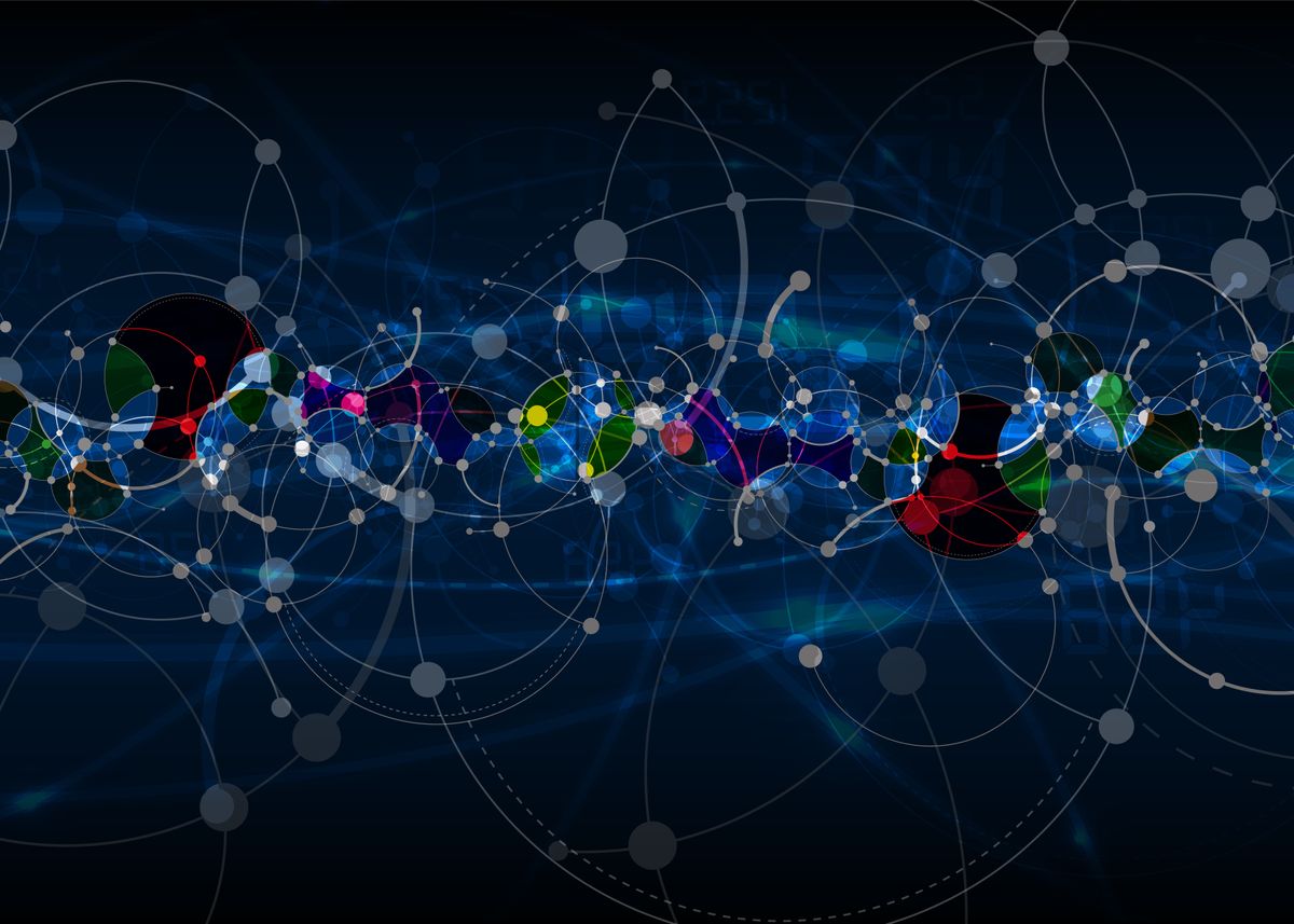 'Neural network' Poster by Vs 1489 | Displate