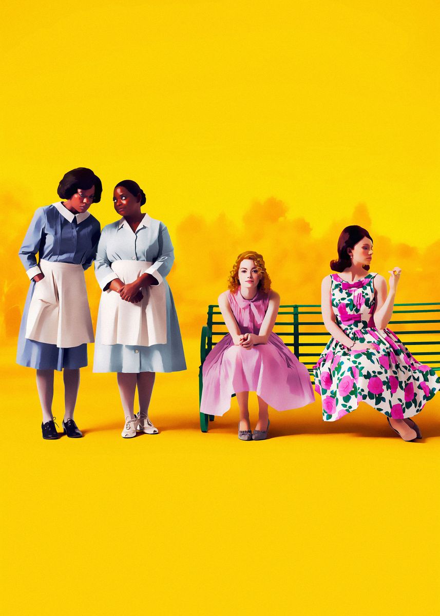 'The Help' Poster, picture, metal print, paint by SeeMyArt | Displate