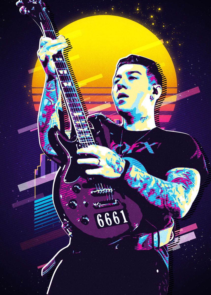 'Avenged Sevenfold ' Poster by San Illustrator | Displate