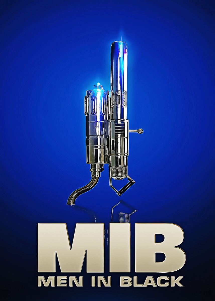 'men in black' Poster, picture, metal print, paint by marco yan | Displate