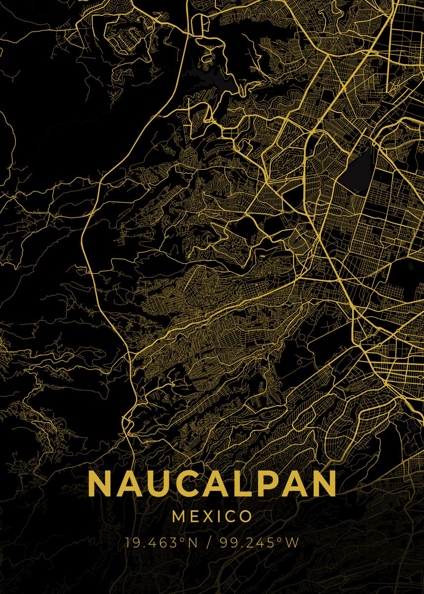'Naucalpan Mexico' Poster by Conceptual Photography | Displate