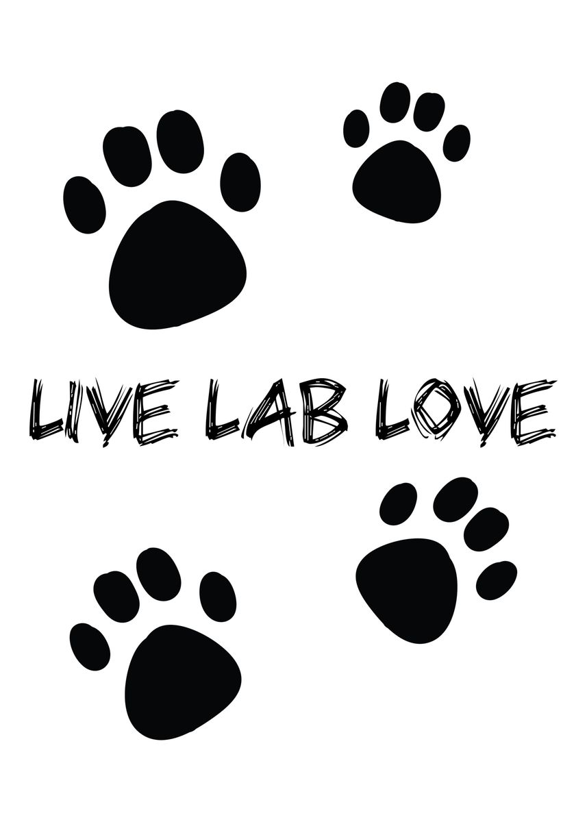 'Life Lab Love' Poster, picture, metal print, paint by DanielSaverio De ...