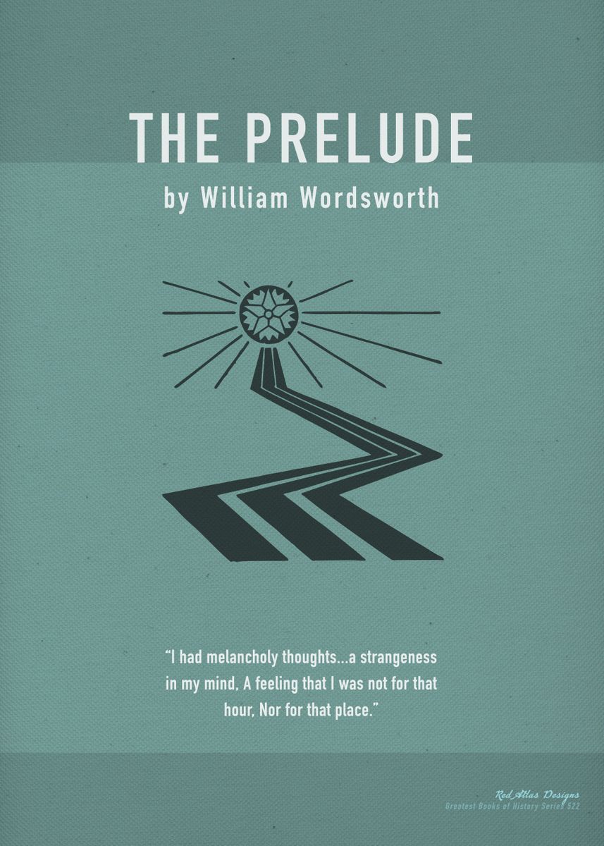 'The Prelude Book Art ' Poster by Design Turnpike | Displate