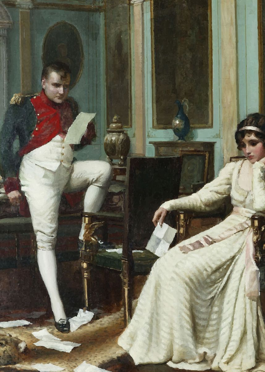 'Napoleon Bonaparte' Poster, picture, metal print, paint by ArtGallery ...