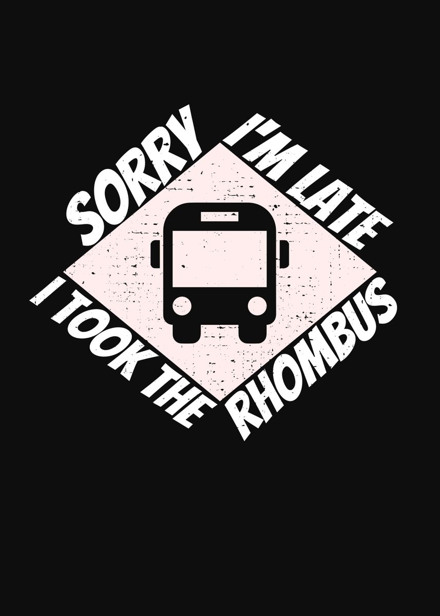 'Rhombus Math Design ' Poster, picture, metal print, paint by Marcel ...