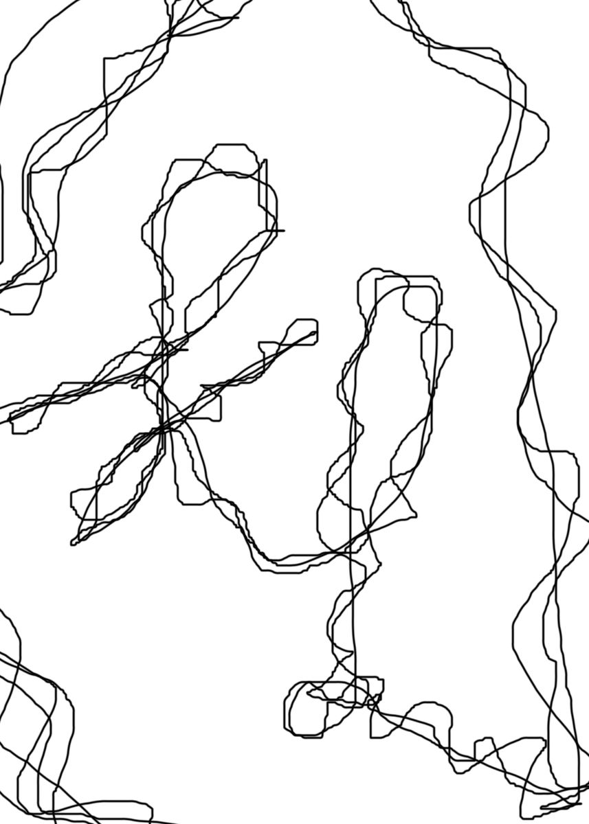 'premium abstract pen ' Poster by LAST LIGHT | Displate