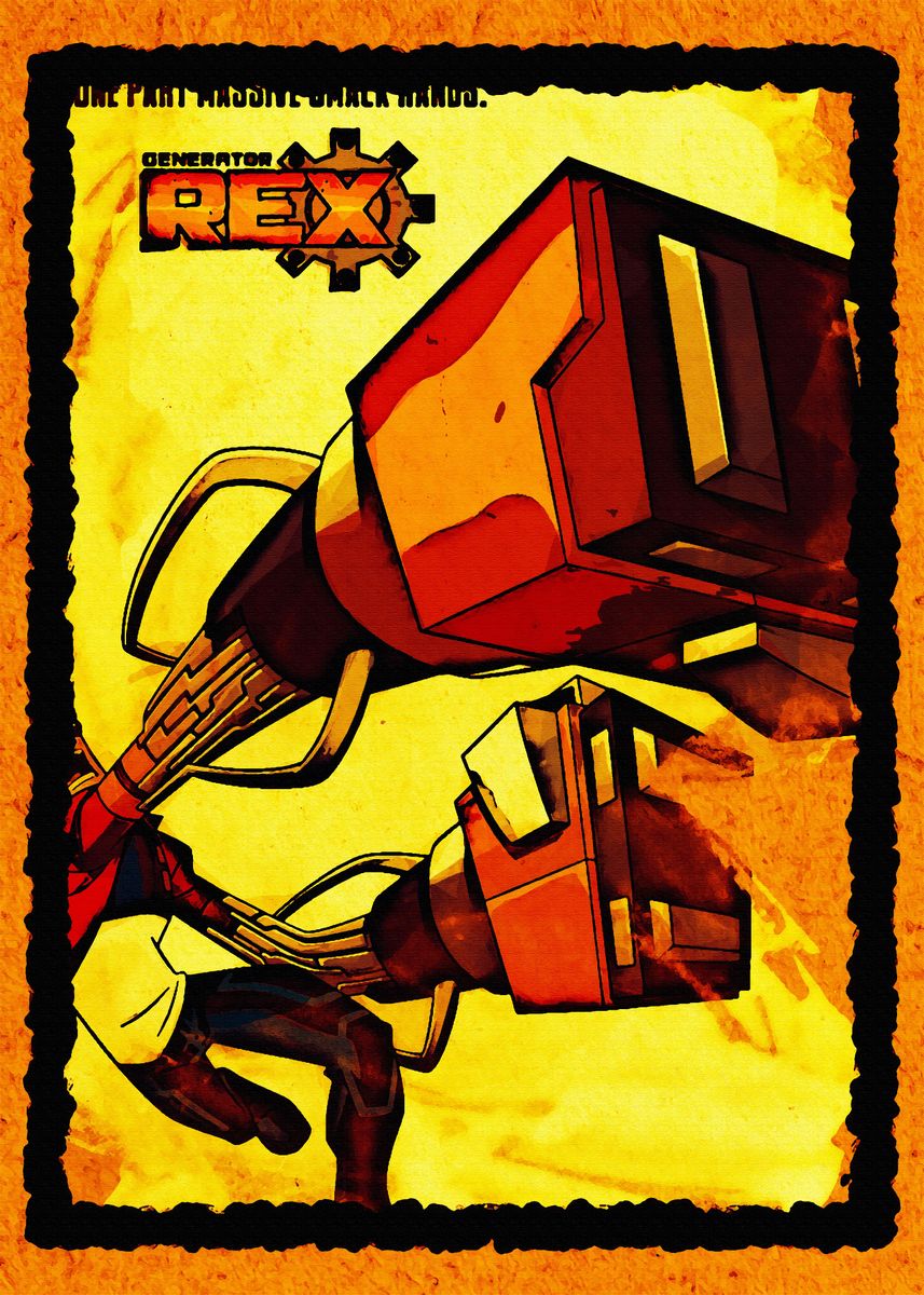 'Generator Rex' Poster, picture, metal print, paint by Elisa Woodard ...