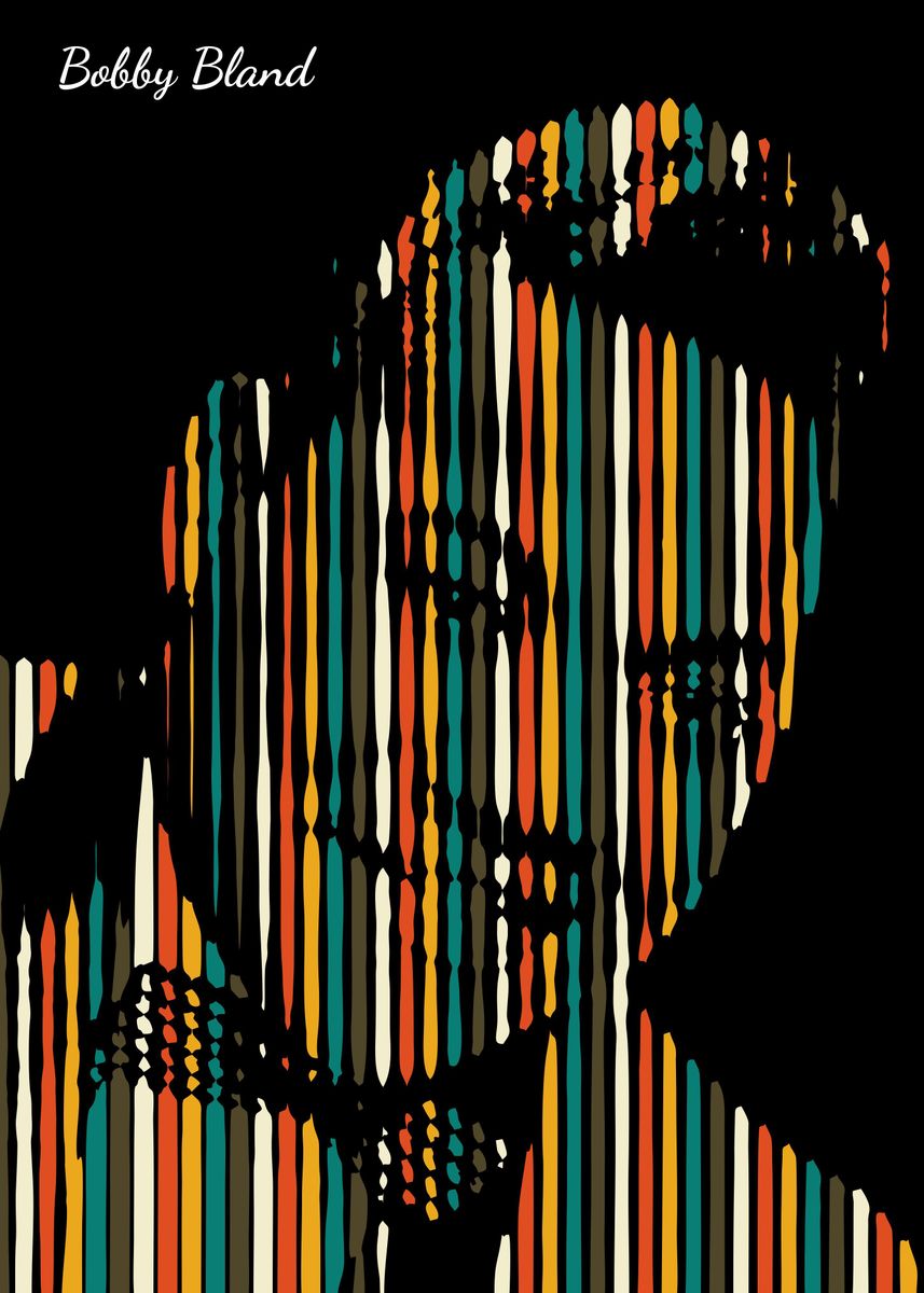 'Bobby Blue Bland' Poster by Yusuf Dedi Wijaya | Displate