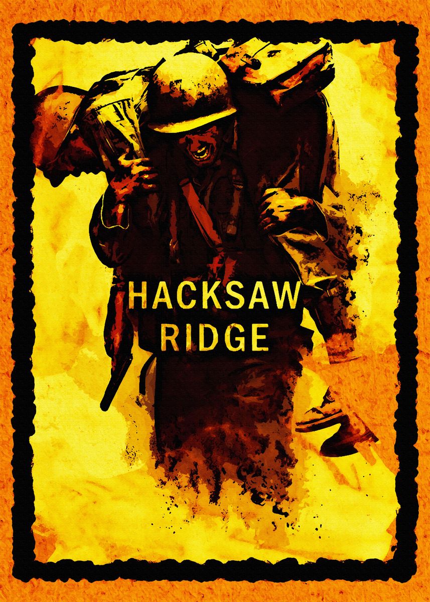 'Hacksaw Ridge ' Poster, picture, metal print, paint by Katerina Lim ...