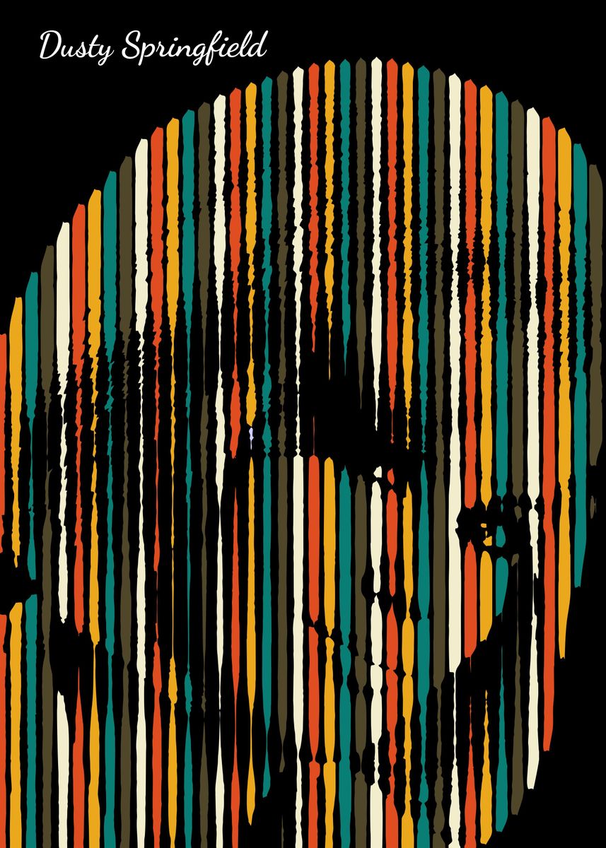 'Dusty Springfield' Poster, picture, metal print, paint by Yusuf Dedi ...