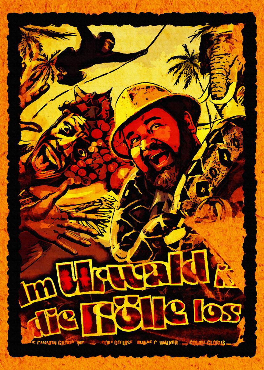 'Going Bananas' Poster by Elisa Woodard | Displate